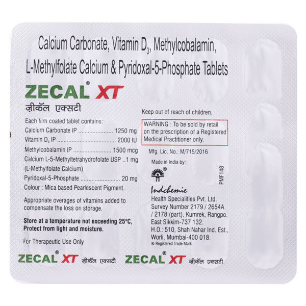 Zecal XT Tablet | Uses, Side Effects, Price | Apollo Pharmacy