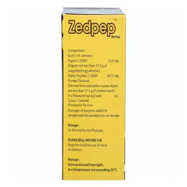Zedpep Syrup | Uses, Side Effects, Price | Apollo Pharmacy