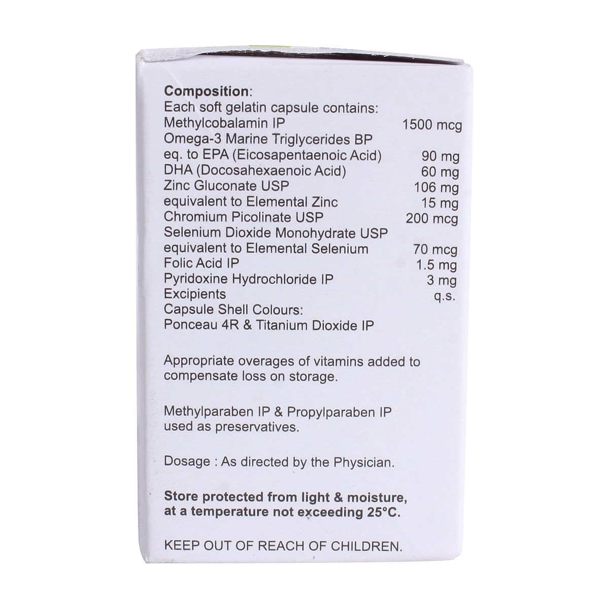 Zelita 7 Soft Gelatin Capsule 10's Price, Uses, Side Effects ...