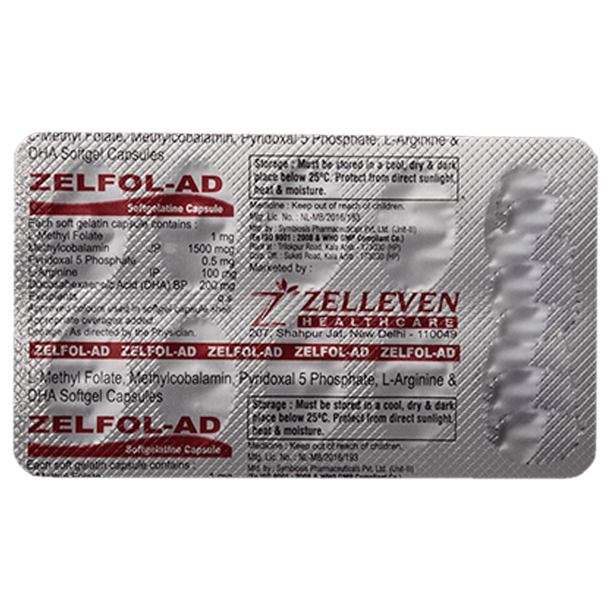 Zelfol-AD Capsule | Uses, Side Effects, Price | Apollo Pharmacy