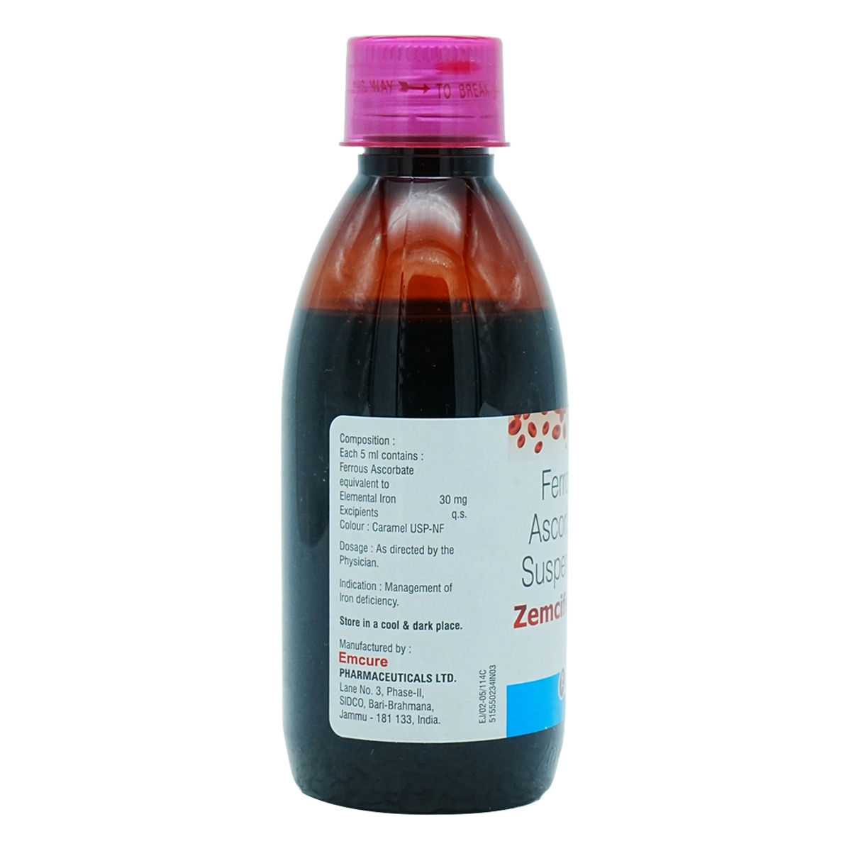 Zemcifer XT Syrup 150 ml Price, Uses, Side Effects, Composition ...