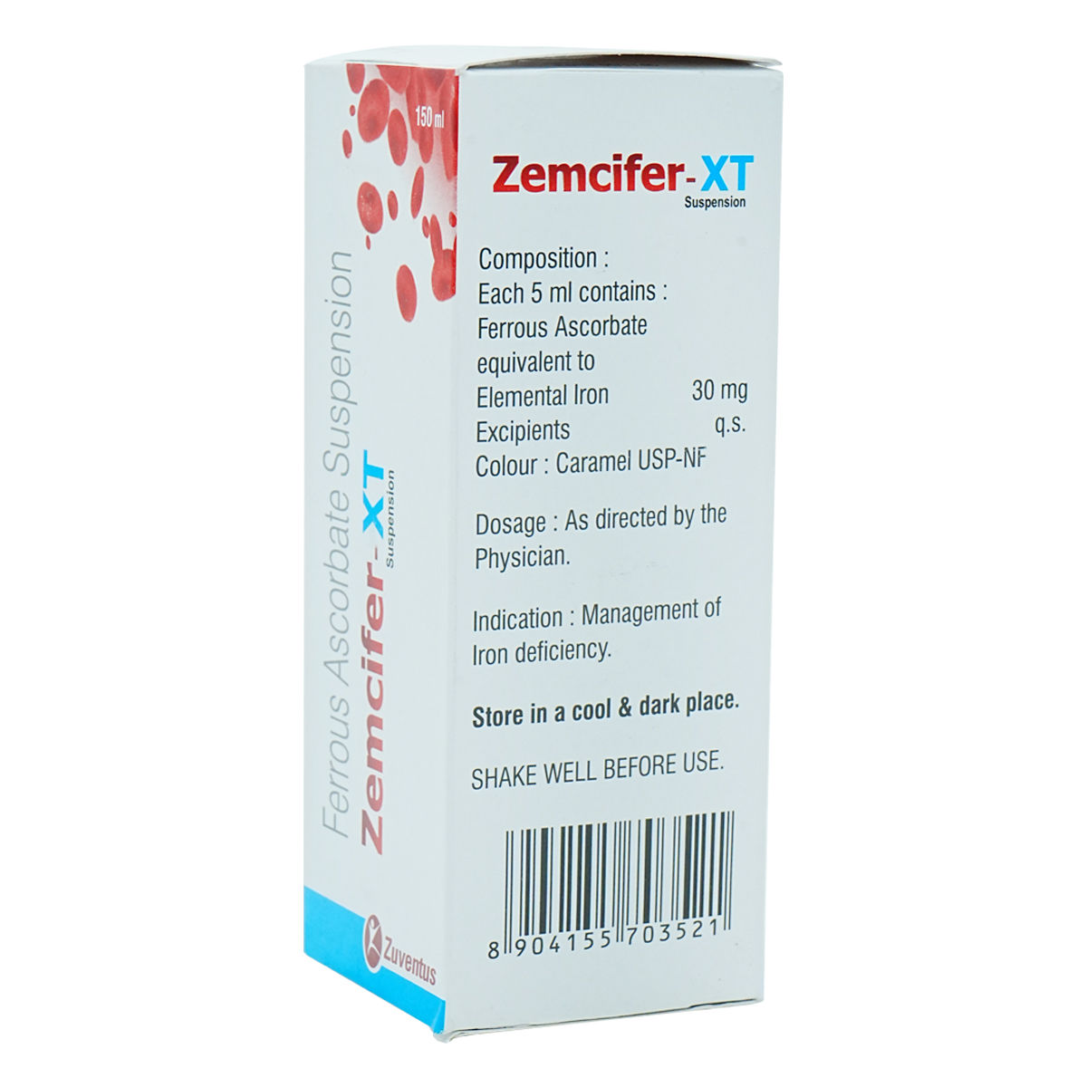 Zemcifer XT Syrup 150 ml Price, Uses, Side Effects, Composition ...