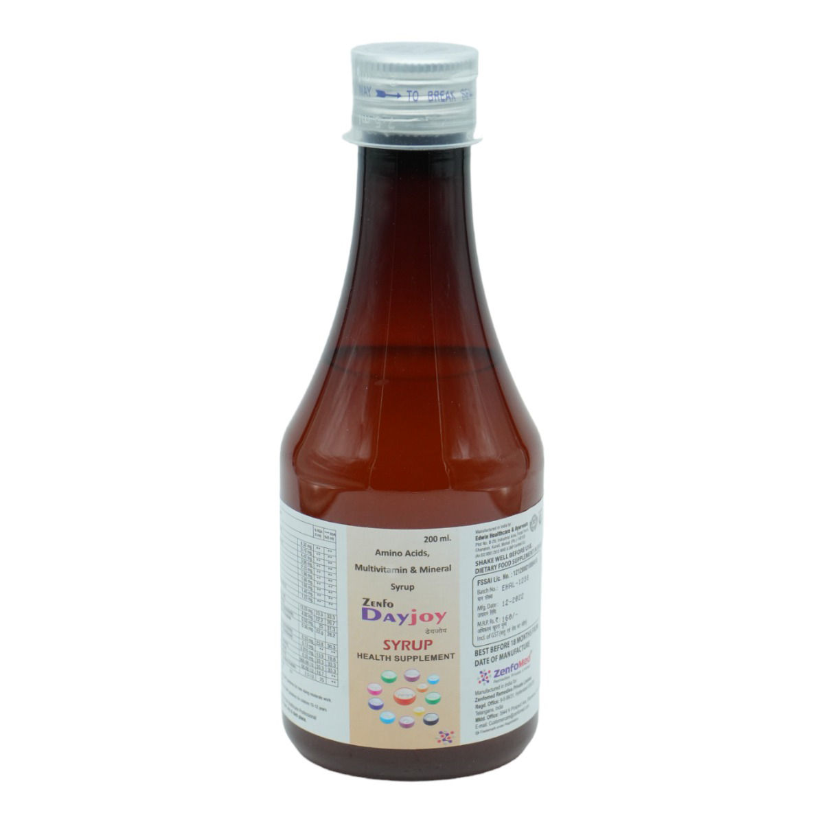 Zenfo Dayjoy Syrup | Uses, Side Effects, Price | Apollo Pharmacy