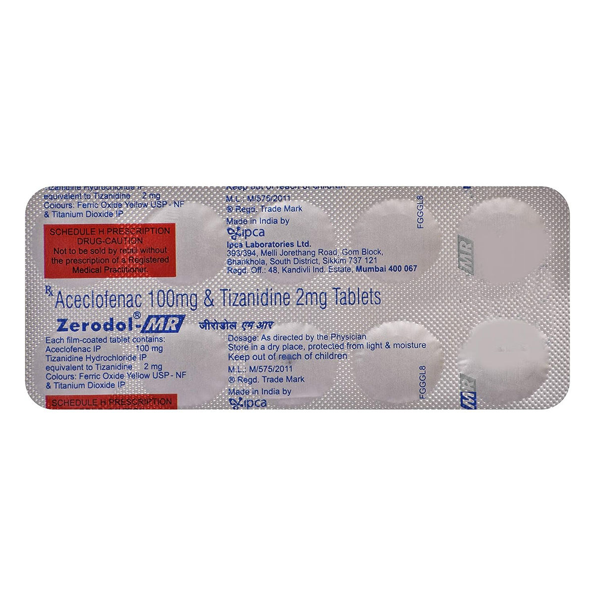 Zerodol-MR Tablet | Uses, Side Effects, Price | Apollo Pharmacy