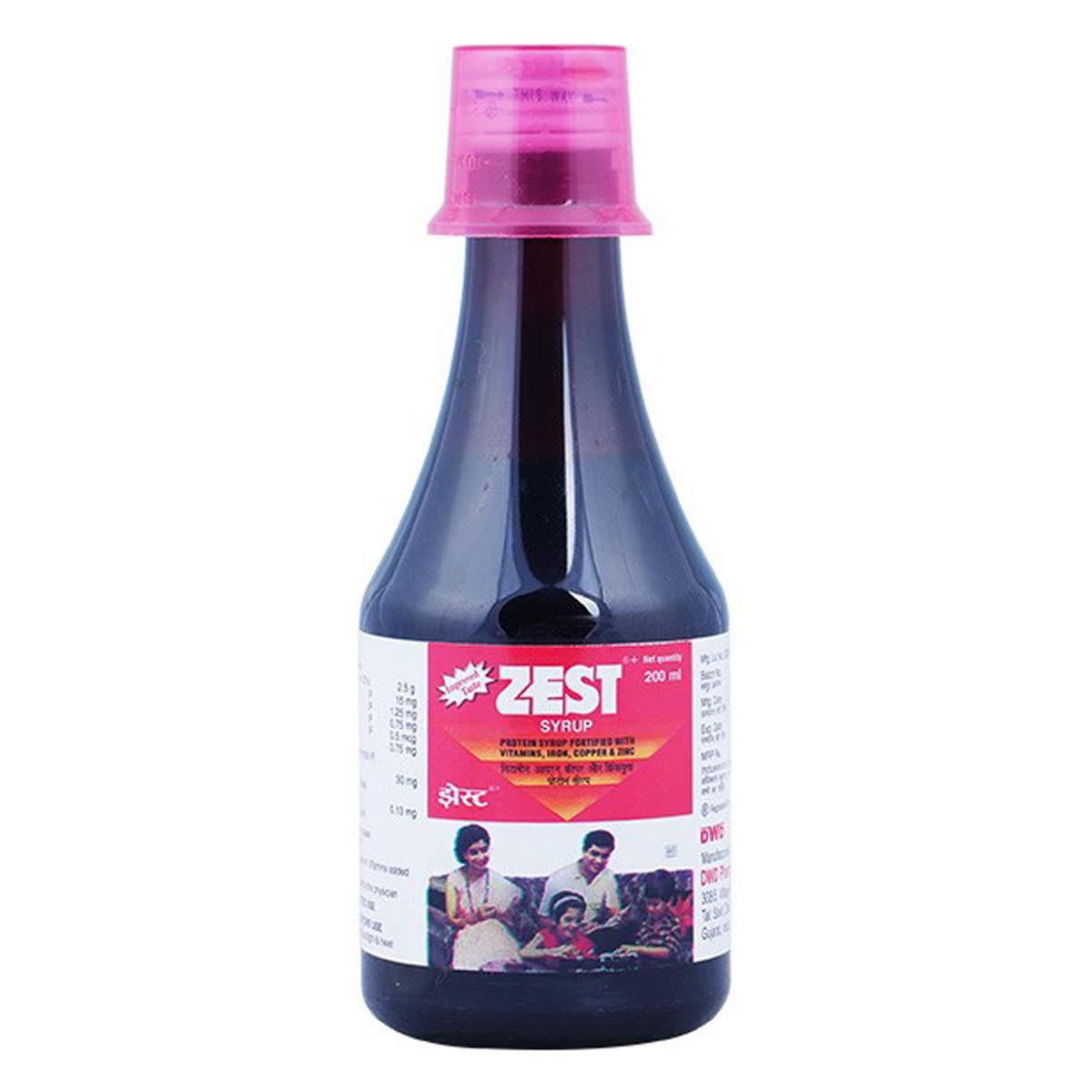 Zest+ Syrup 200 ml Price, Uses, Side Effects, Composition - Apollo Pharmacy