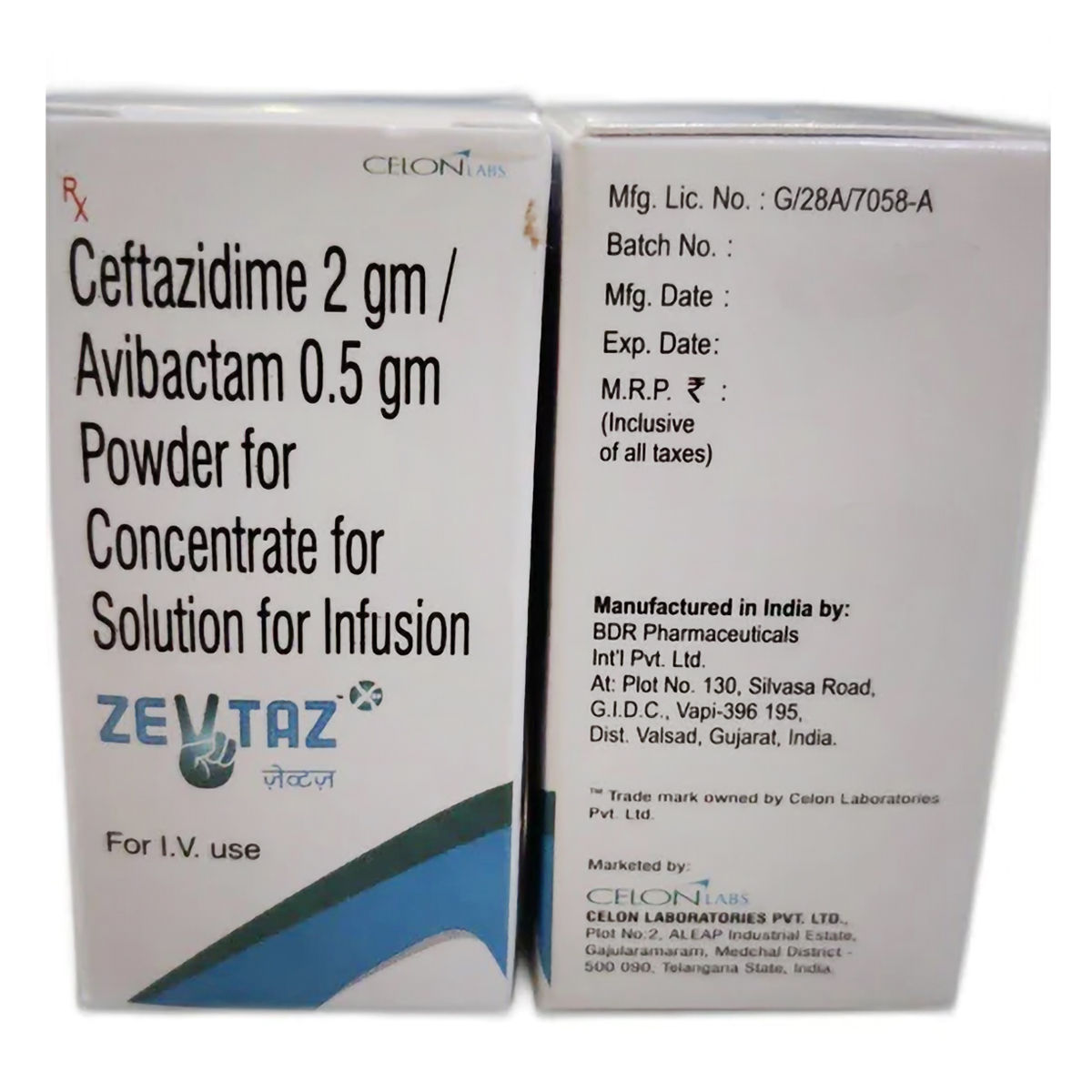 Zevtaz 2 gm/0.5 gm Injection | Uses, Side Effects, Price | Apollo Pharmacy
