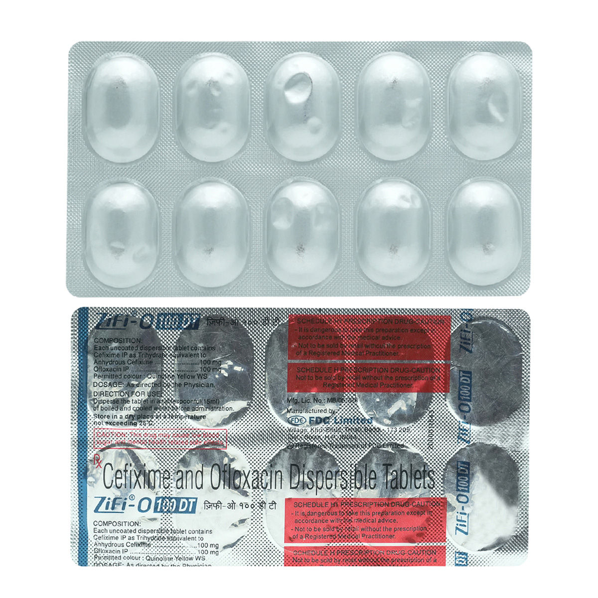 Zifi O 100 DT Tablet | Uses, Side Effects, Price | Apollo Pharmacy