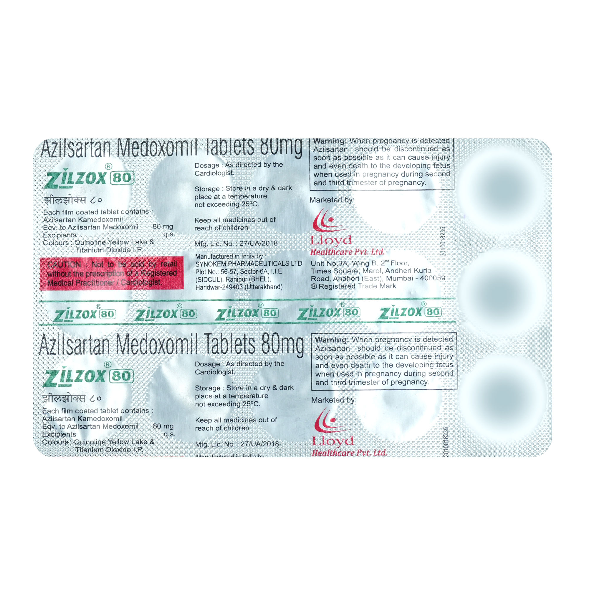 Zilzox 80 Tablet 15's Price, Uses, Side Effects, Composition - Apollo ...