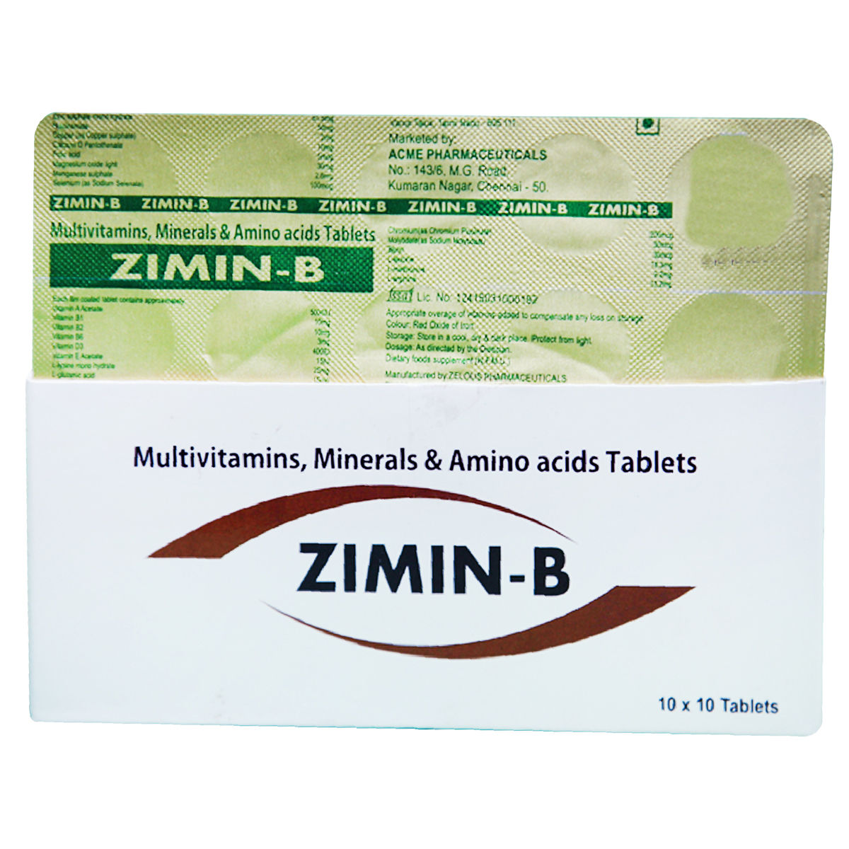 Zimin-B Tab | Uses, Side Effects, Price | Apollo Pharmacy