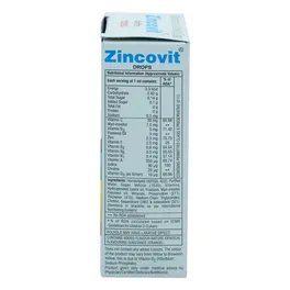 Zincovit Oral Drops | Uses, Side Effects, Price | Apollo Pharmacy