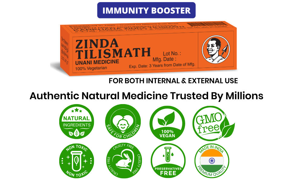 Buy Zinda Tilismath Unani Medicine, 5 ml | 19 Minutes Delivery | Apollo ...