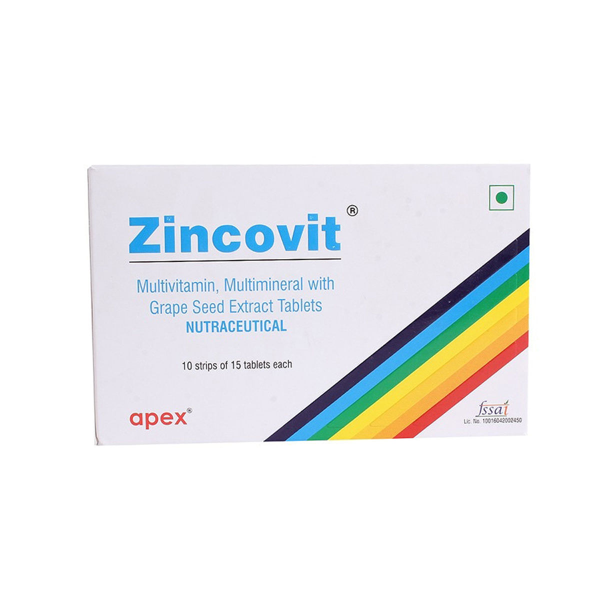 Zincovit Tablet | Uses, Side Effects, Price | Apollo Pharmacy