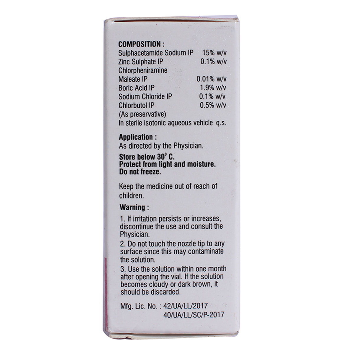 Zinbro S Eye Drop 10 ml Price, Uses, Side Effects, Composition - Apollo ...