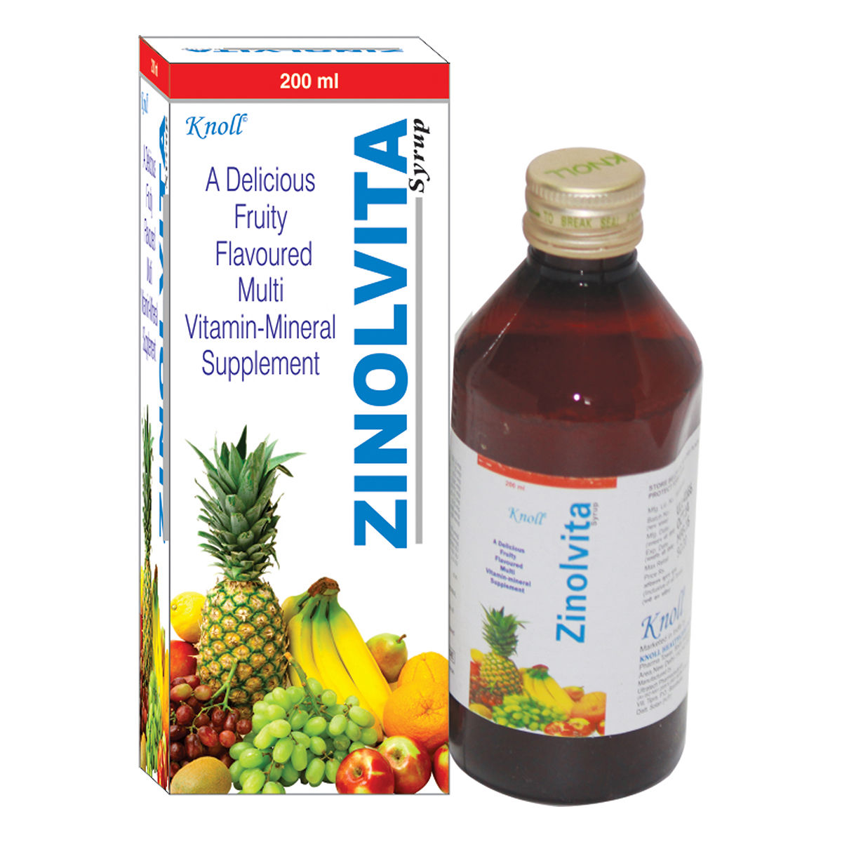 Zinolvita Fruity Syrup | Uses, Side Effects, Price | Apollo Pharmacy