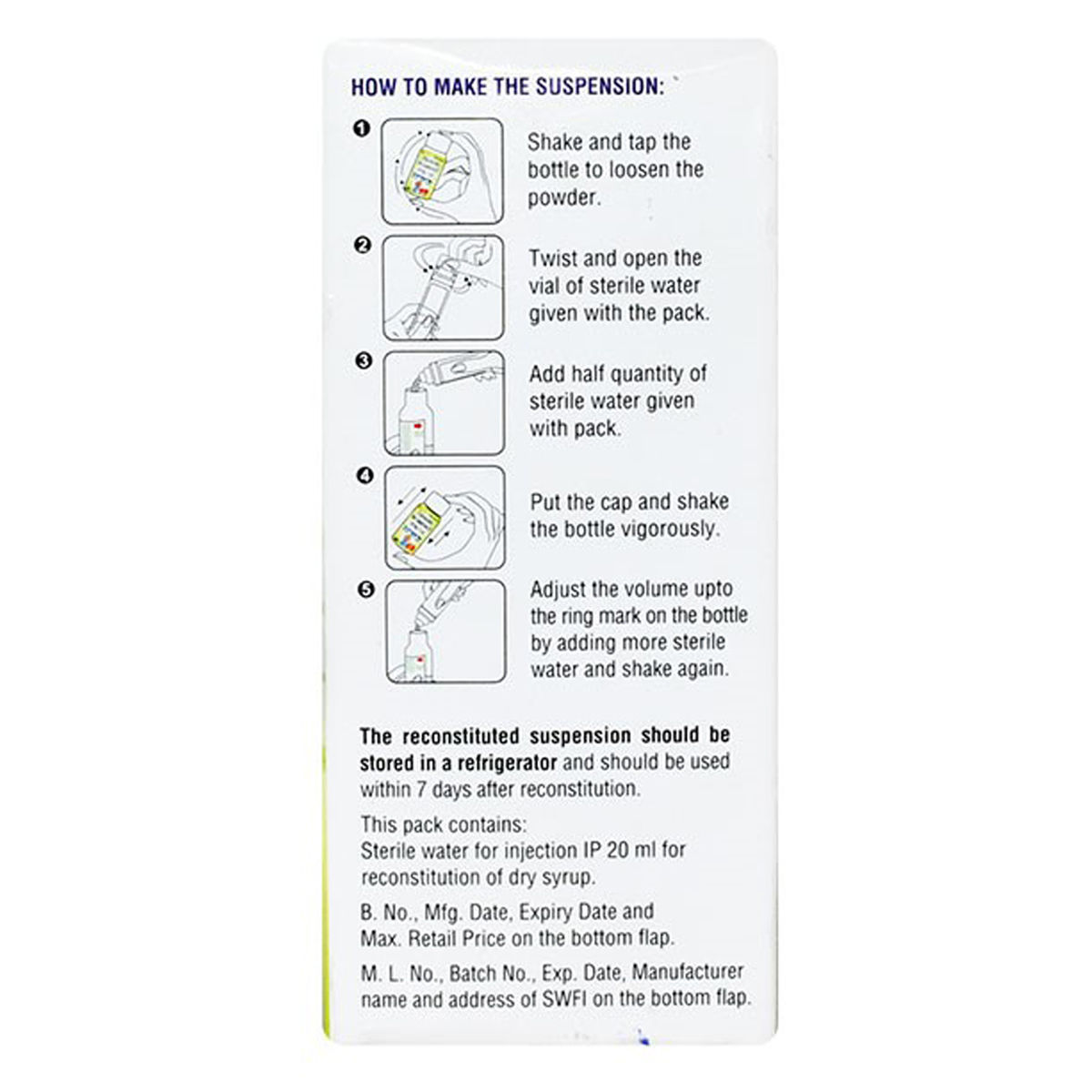 Zipod 50 mg Dry Syrup | Uses, Side Effects, Price | Apollo Pharmacy