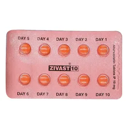 Zivast 10 Tablet | Uses, Side Effects, Price | Apollo Pharmacy