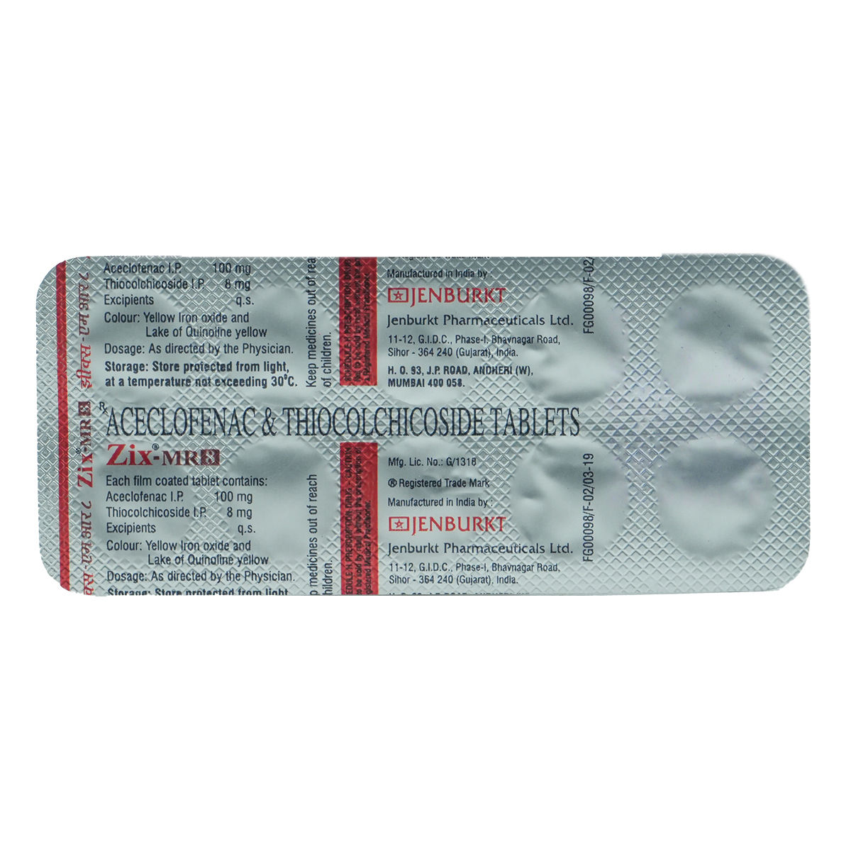 Zix Mr 8mg Tablet 10's Price, Uses, Side Effects, Composition - Apollo ...
