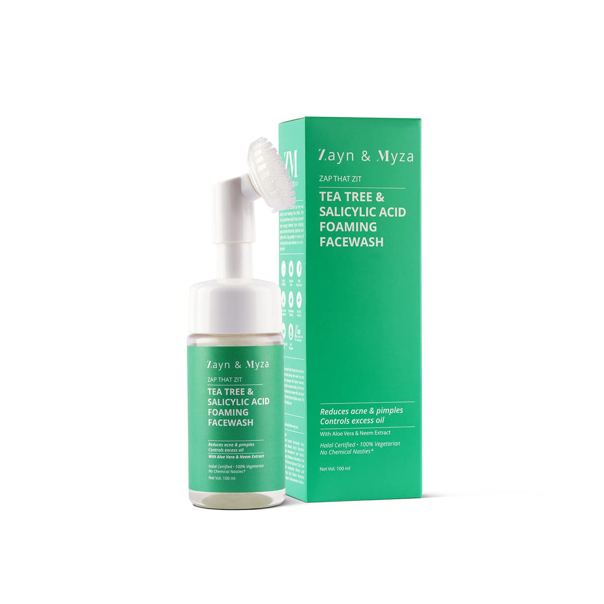 Buy ZM Purify Tea Tree & Salicylic Acid Face Wash, 95 ml | 19 Minutes ...