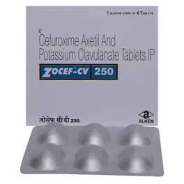 Zocef CV 250 Tablet | Uses, Side Effects, Price | Apollo Pharmacy