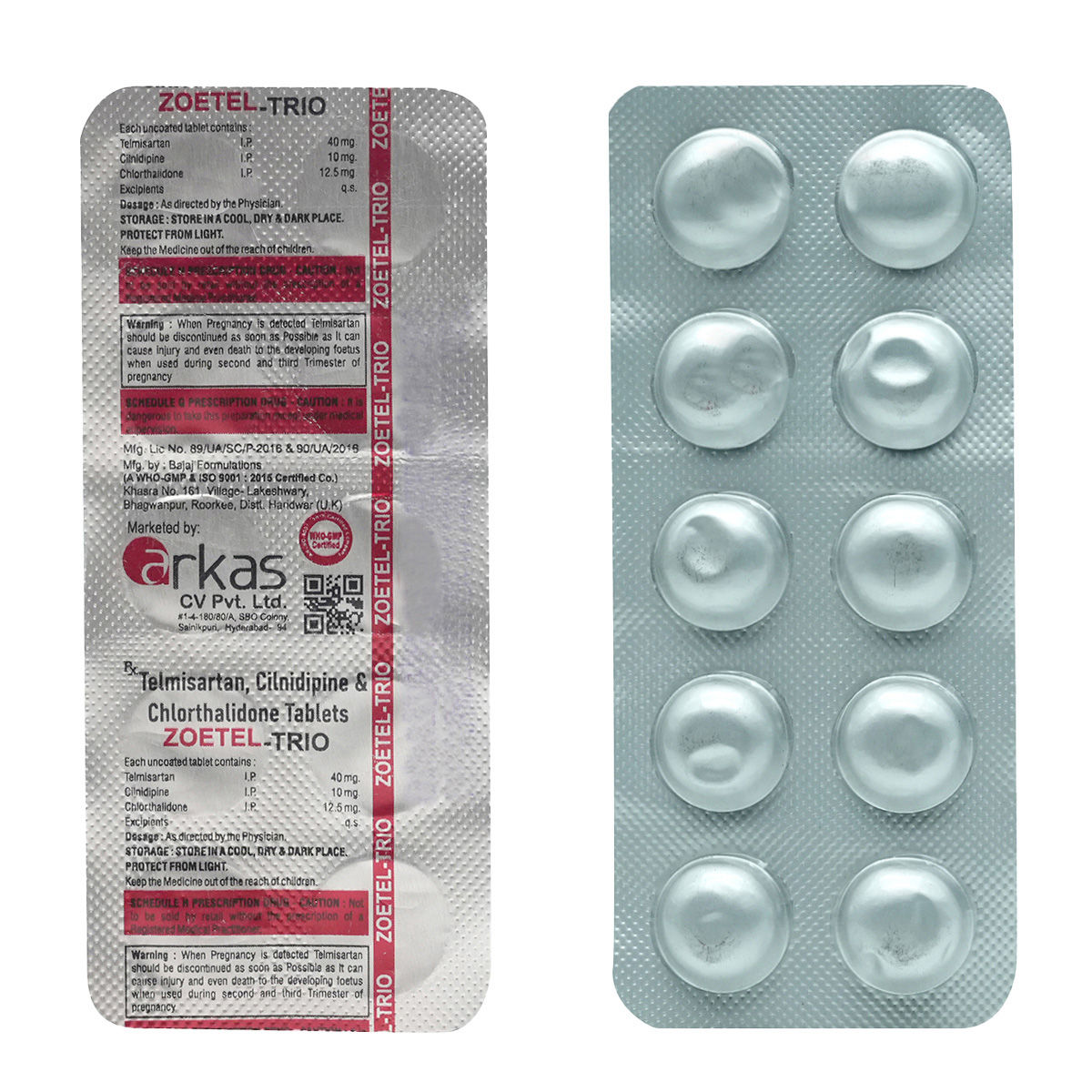 Zoetel Trio Tablet 10's Price, Uses, Side Effects, Composition - Apollo ...