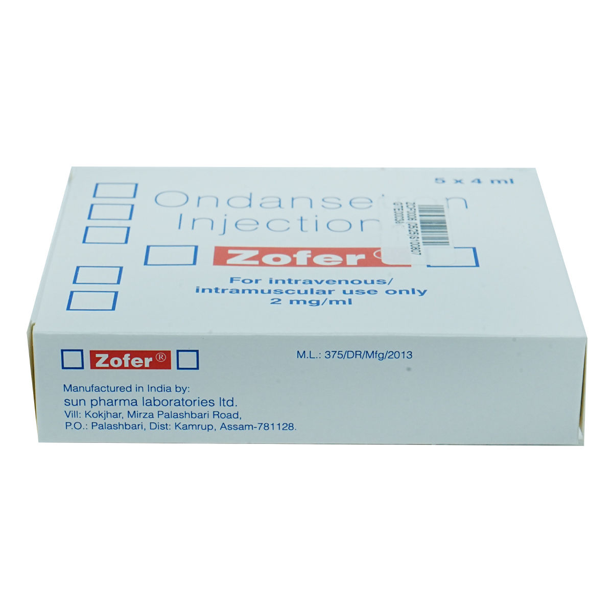Zofer Injection 4 ml | Uses, Side Effects, Price | Apollo Pharmacy