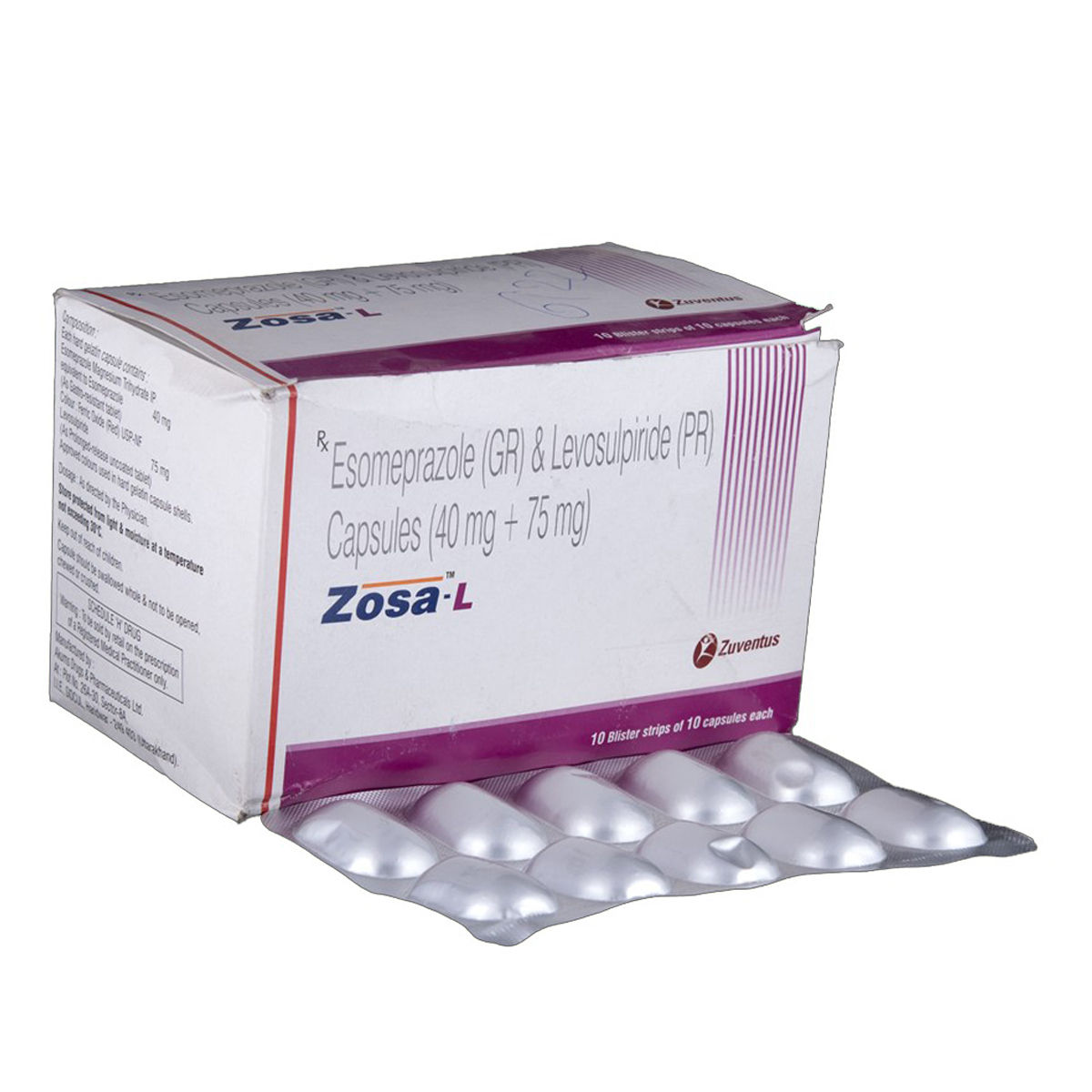 Zosa-L Capsule 15's Price, Uses, Side Effects, Composition - Apollo ...