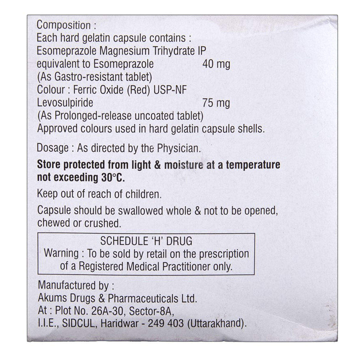 Zosa-L Capsule 15's Price, Uses, Side Effects, Composition - Apollo ...