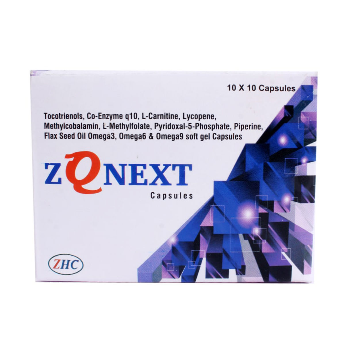 Zqnext Softgel Capsule 10'S Price, Uses, Side Effects, Composition ...