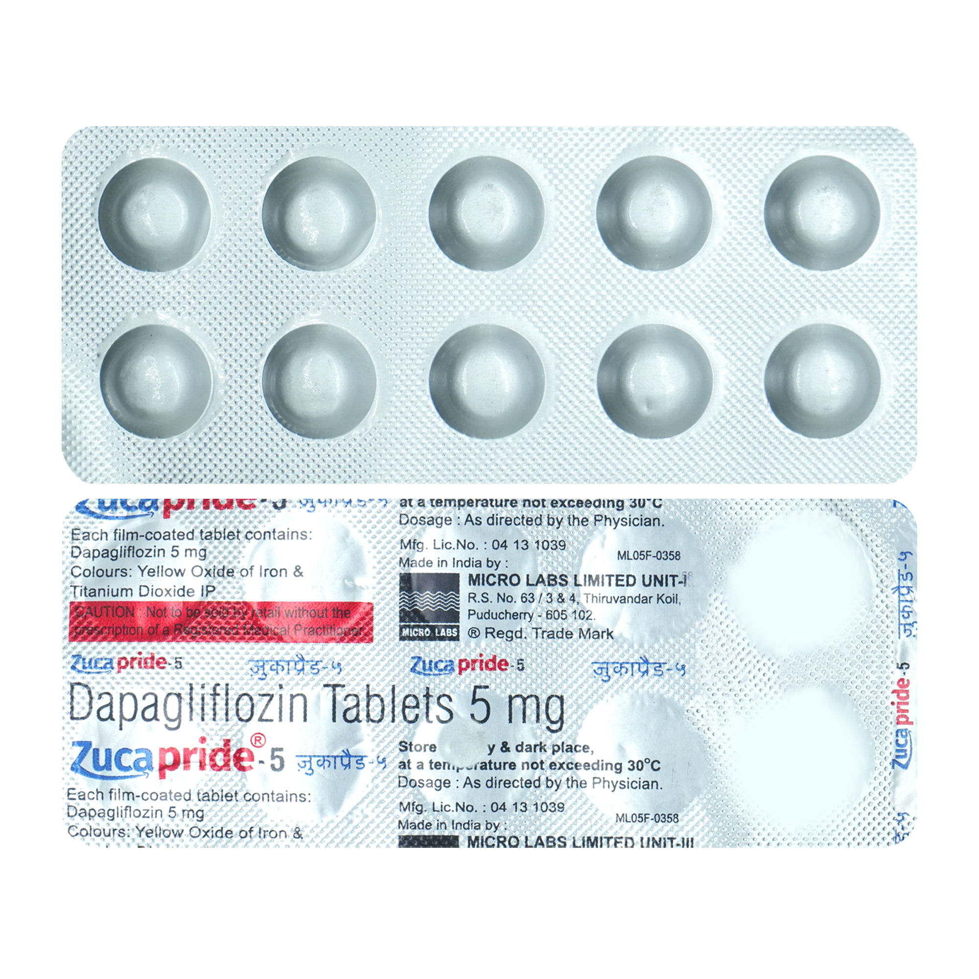 Zucapride-5 Tablet | Uses, Side Effects, Price | Apollo Pharmacy