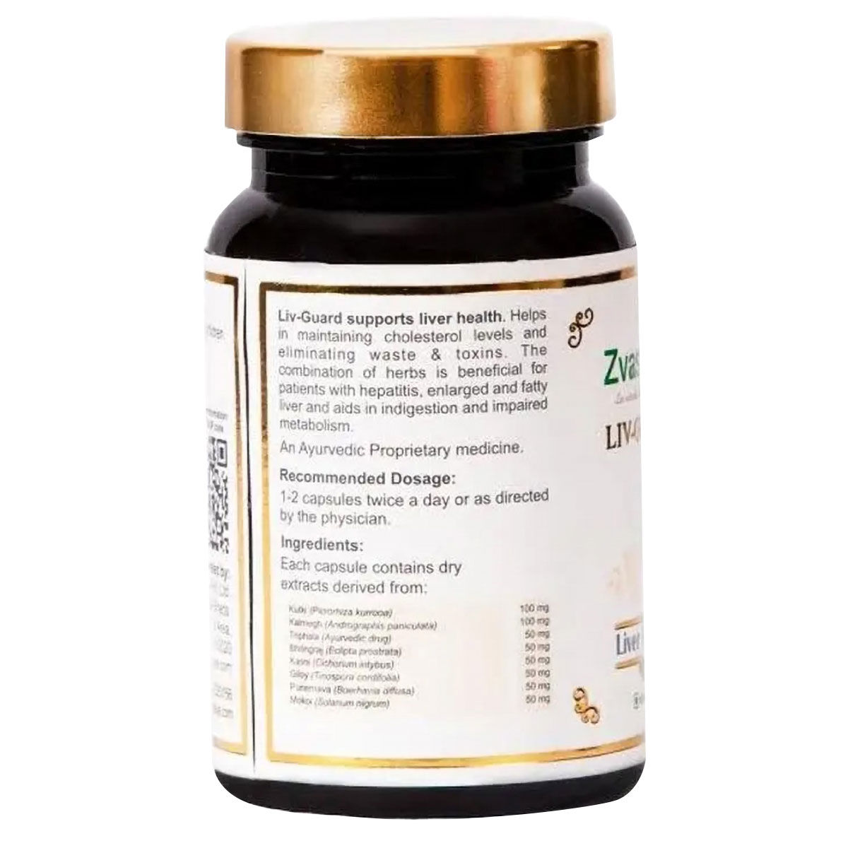 Zvasya Liv - Guard, 60 Capsules Price, Uses, Side Effects, Composition ...