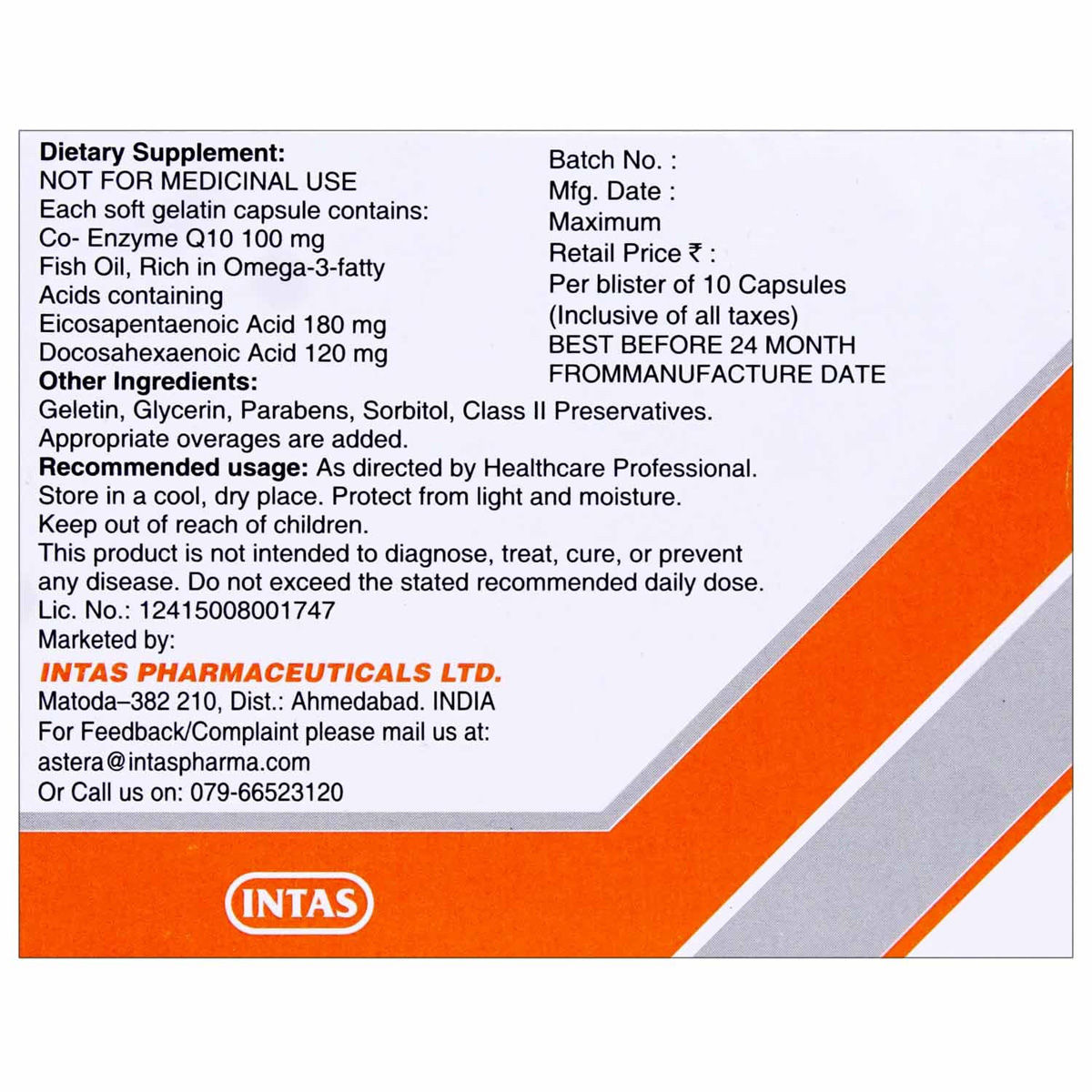 Zyleno Forte Capsule 10's Price, Uses, Side Effects, Composition ...