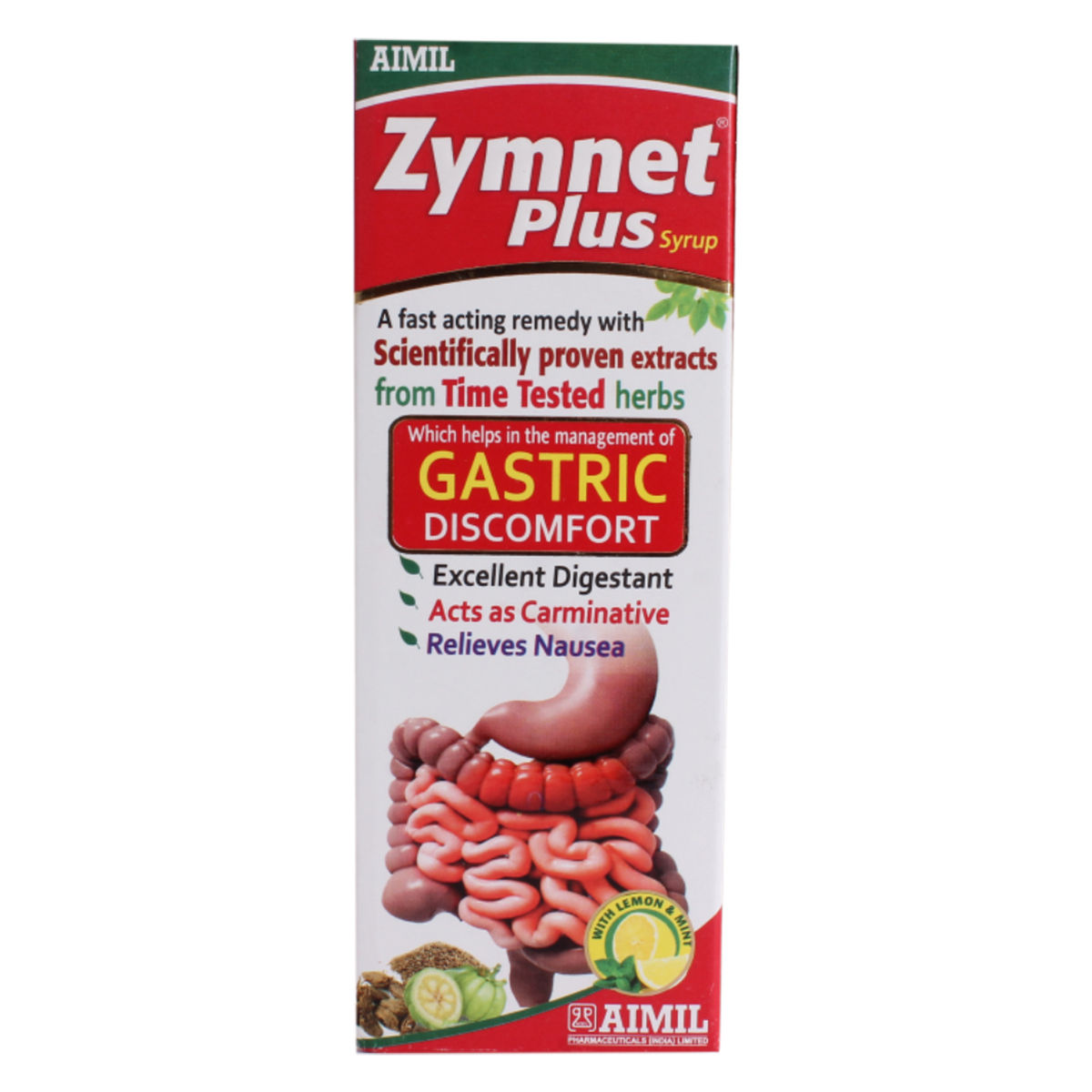 Aimil Zymnet Plus Syrup, 200 ml Price, Uses, Side Effects, Composition ...
