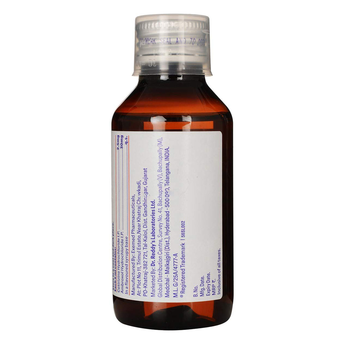 ZyrCold Syrup | Uses, Side Effects, Price | Apollo Pharmacy
