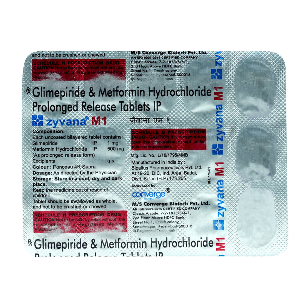 Zyvana M1 Tablet | Uses, Side Effects, Price | Apollo Pharmacy