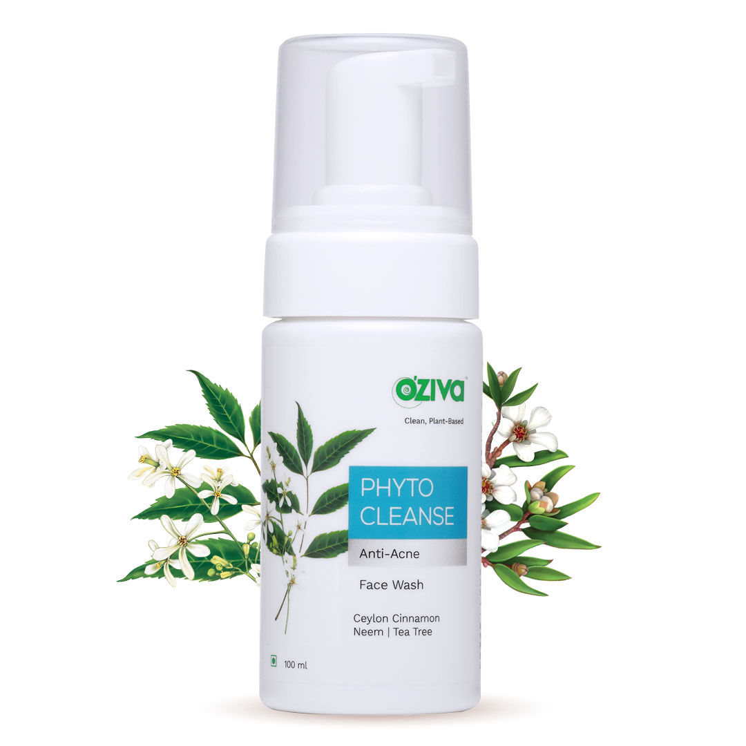 OZiva Phyto Cleanse Anti-Acne Face Wash,100 ml Price, Uses, Side ...