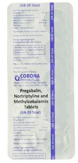 GB 29 Total Tablet | Uses, Side Effects, Price | Apollo Pharmacy