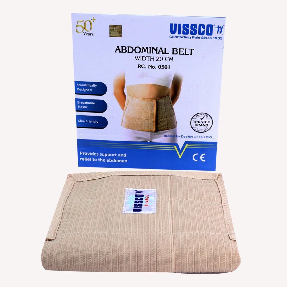 Vissco Abdominal Belt Xl, 1 Count Price, Uses, Side Effects ...