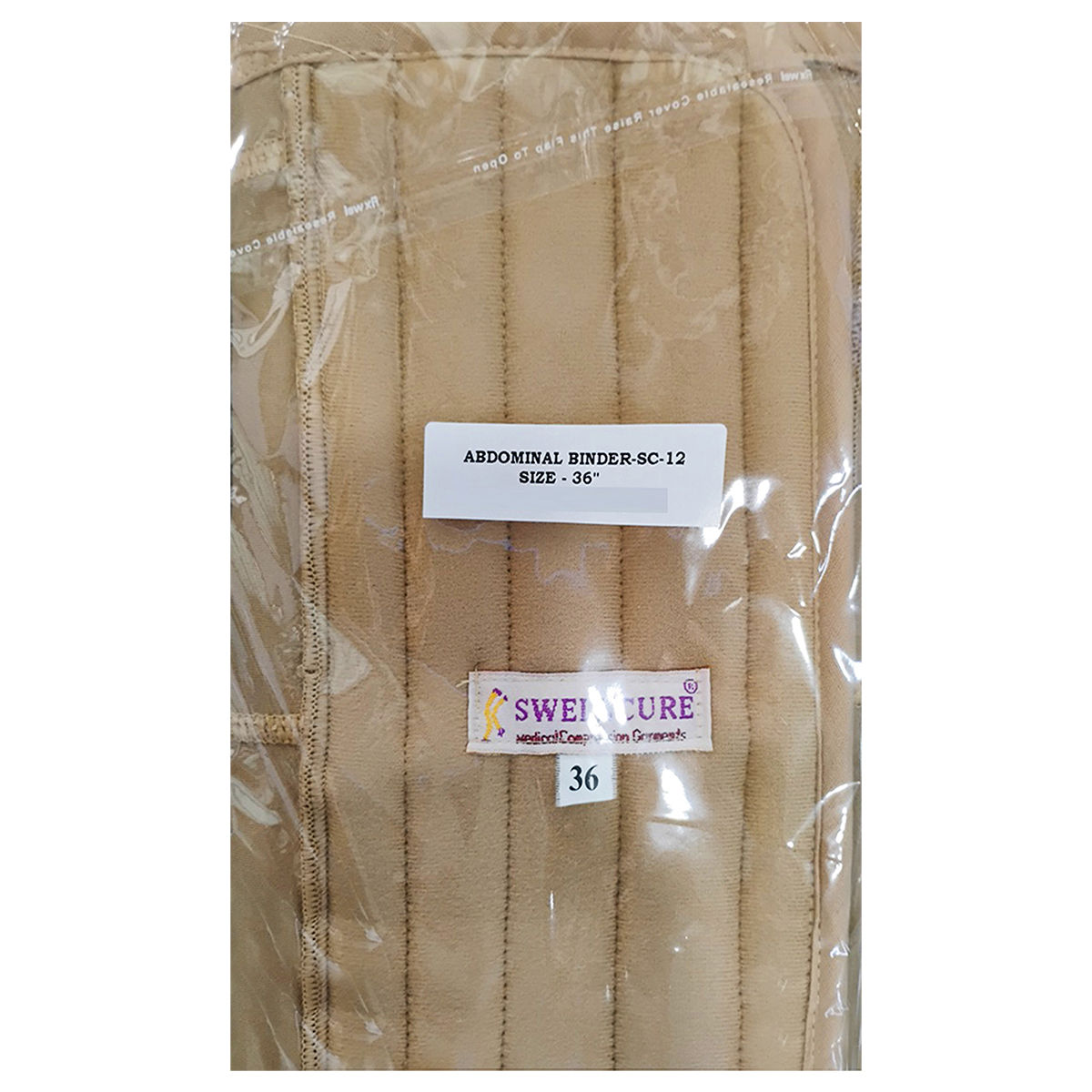 Buy Rm Swell Abdominal Binder Support Sc-12G 36 Side Open Thin, 1 Count ...