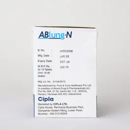 Ablung-N Tablet | Uses, Side Effects, Price | Apollo Pharmacy