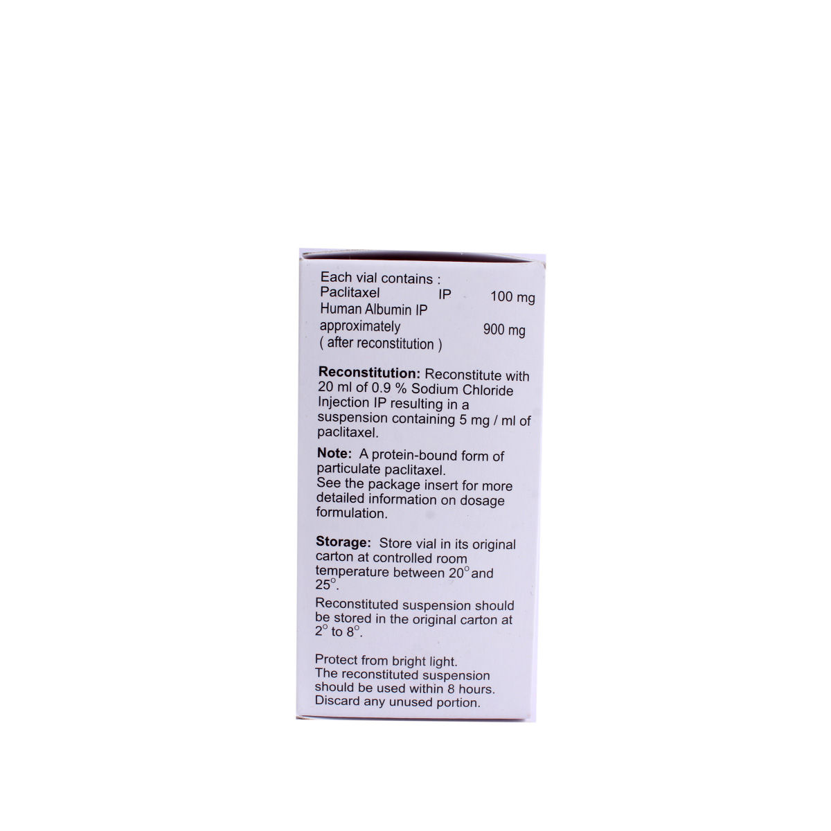 AB-Pacli 100 mg Injection | Uses, Side Effects, Price | Apollo Pharmacy