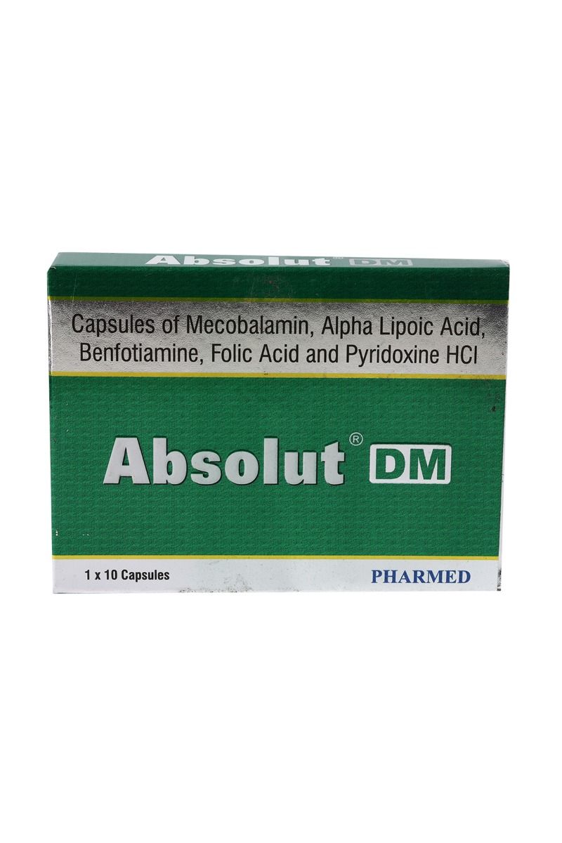 Absolut DM Capsule 10's Price, Uses, Side Effects, Composition - Apollo ...