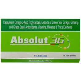 Absolut 3G Capsule 10's | Uses, Side Effects, Price | Apollo Pharmacy