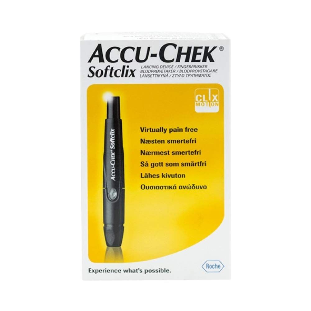Accu-Chek Softclix Lancing Device, 1 Count Price, Uses, Side Effects ...