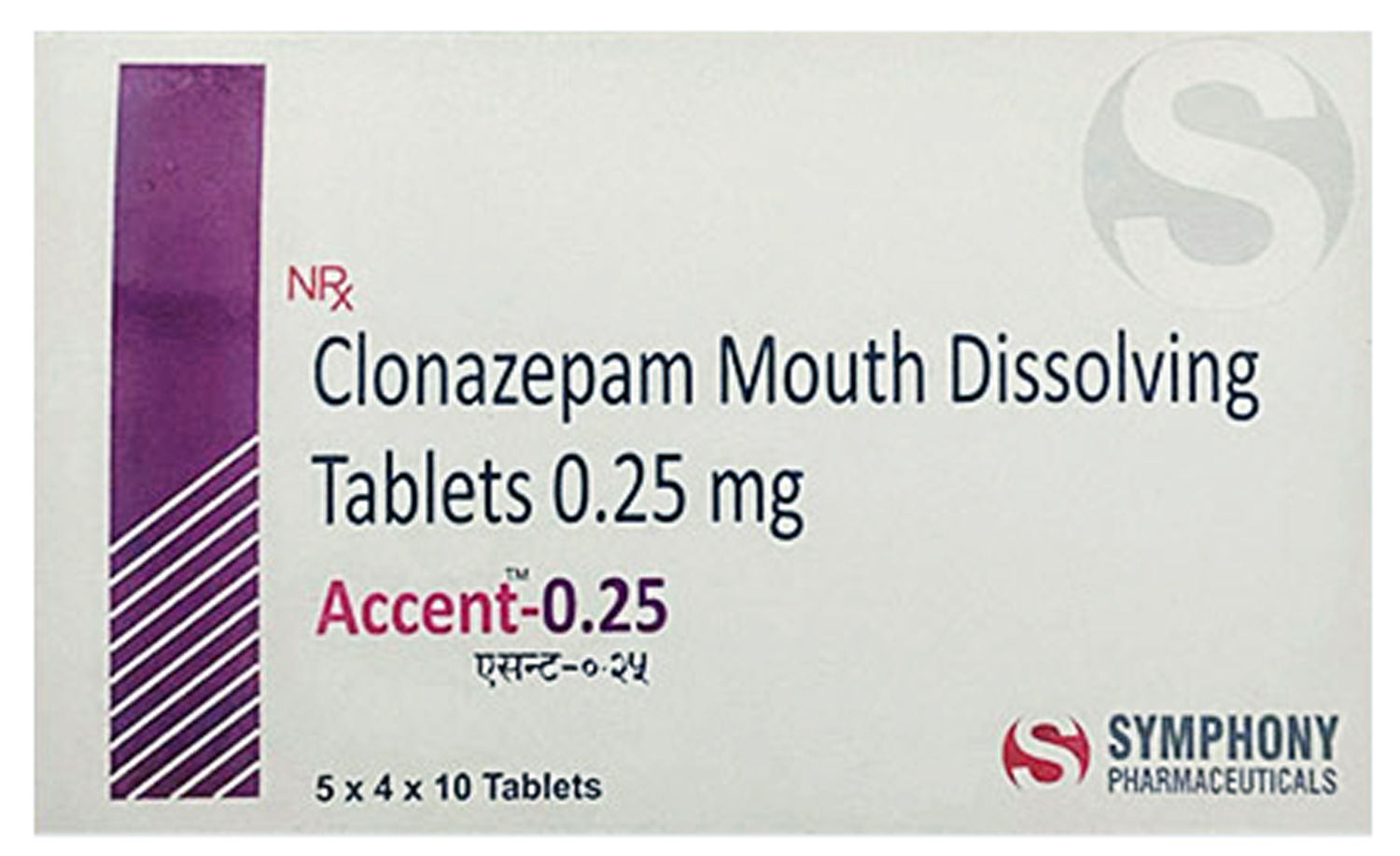 Accent-0.25 Tablet 10's ஹிந்தியில் பயன்கள், நன்மைகள், பக்க விளைவுகள் ...