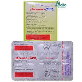 Acenac-MR Tablet | Uses, Side Effects, Price | Apollo Pharmacy