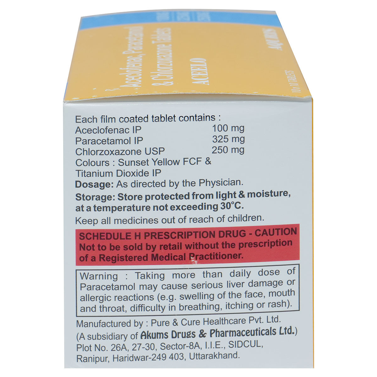 Aceelo Tablet | Uses, Side Effects, Price | Apollo Pharmacy