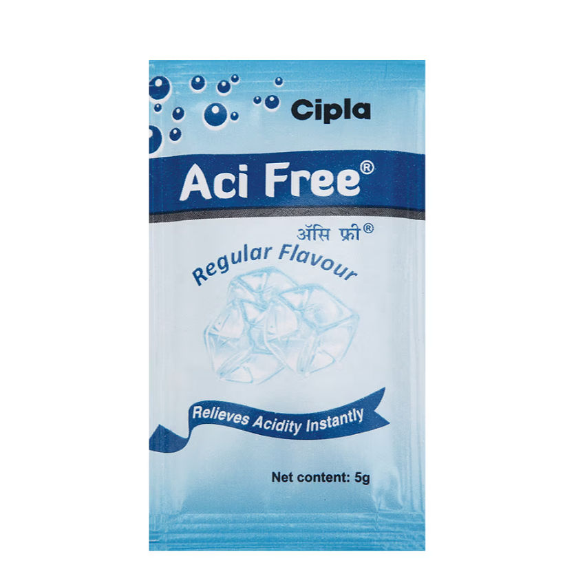Buy Acifree Regular Flavour Powder, 5 gm | 19 Minutes Delivery | Apollo ...