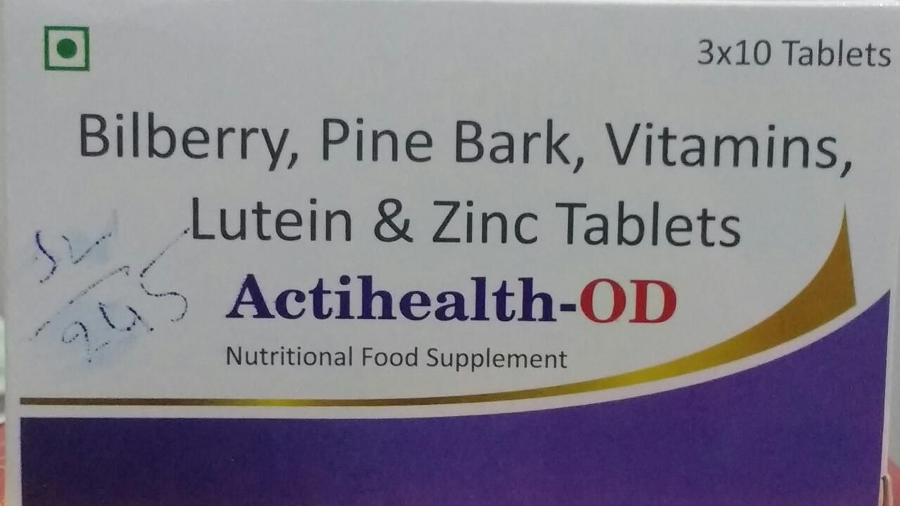 Actihealth-Od Tablet | Uses, Side Effects, Price | Apollo Pharmacy