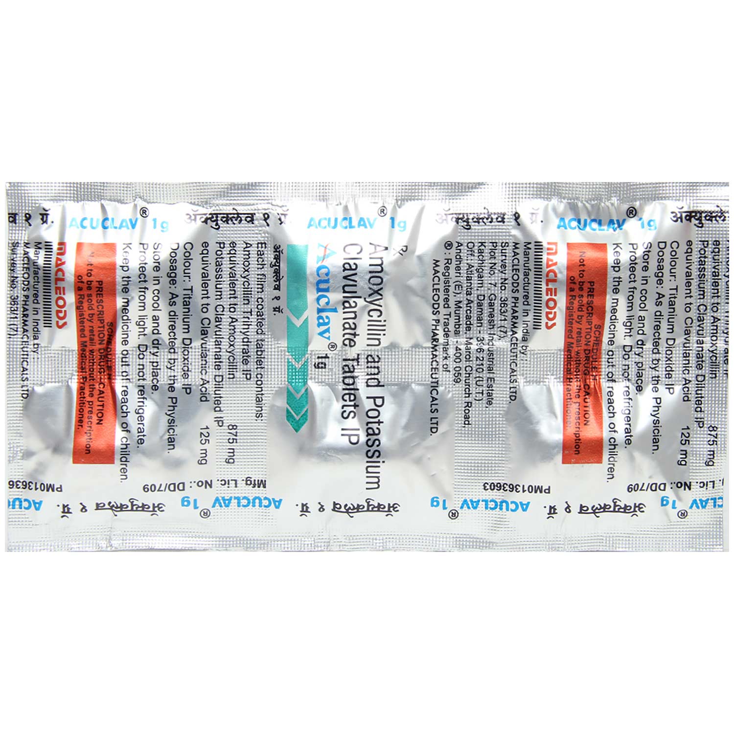 ACUCLAV TABLET 1GM Price, Uses, Side Effects, Composition - Apollo Pharmacy