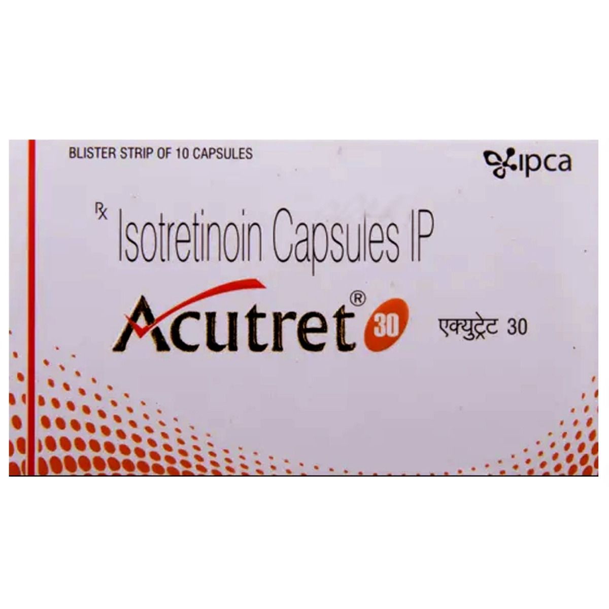 Acutret 30 Capsule 10's Price, Uses, Side Effects, Composition - Apollo ...